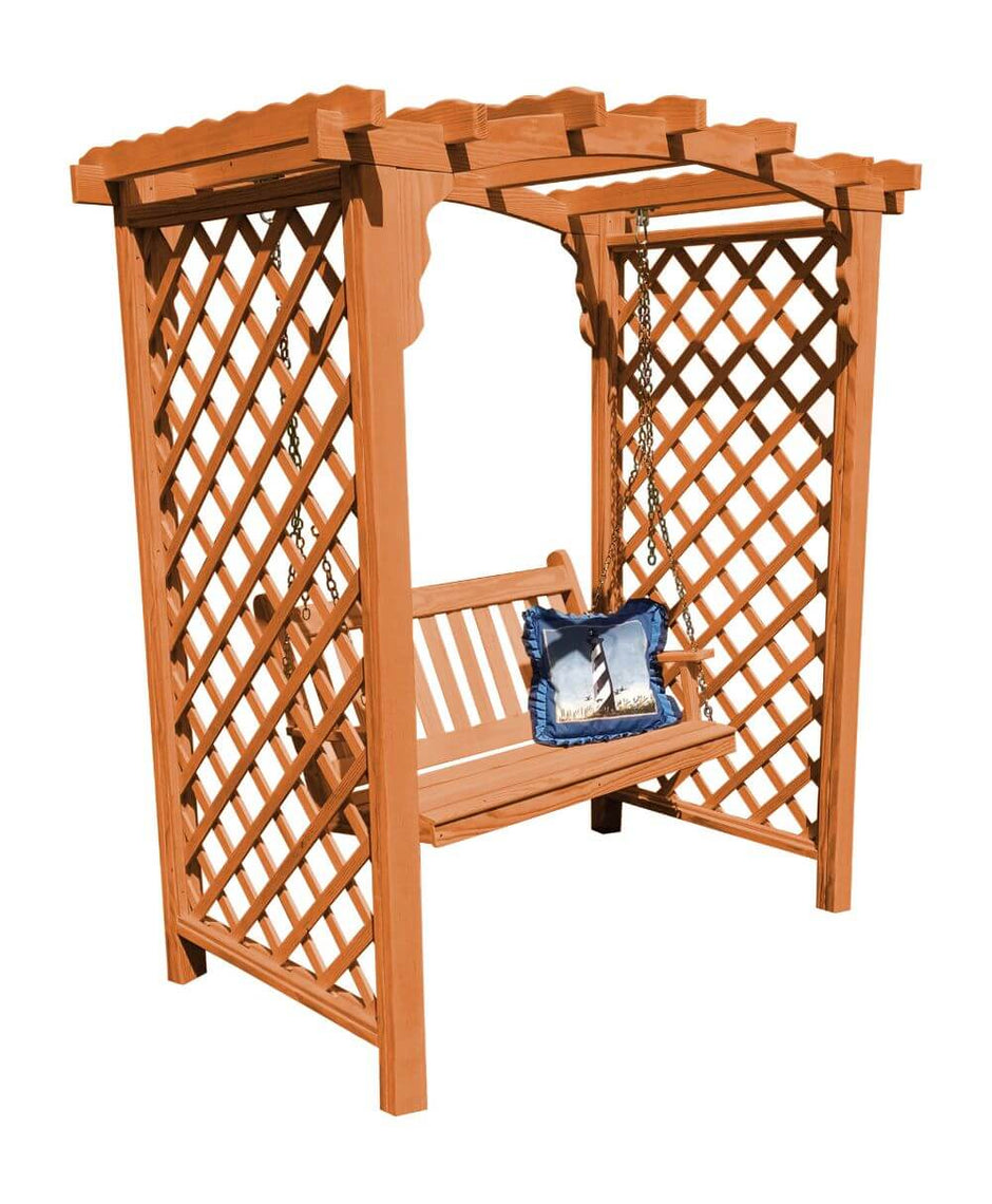 Wooden Swing with Frame Kit, or Buy the Stand-Alone Frame Only – www ...